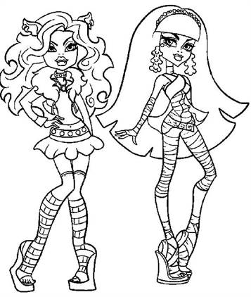 Kids n fun de 32 Ausmalbilder Von Monster High kids-n-fun-de-32-ausmalbilder-von-monster-high